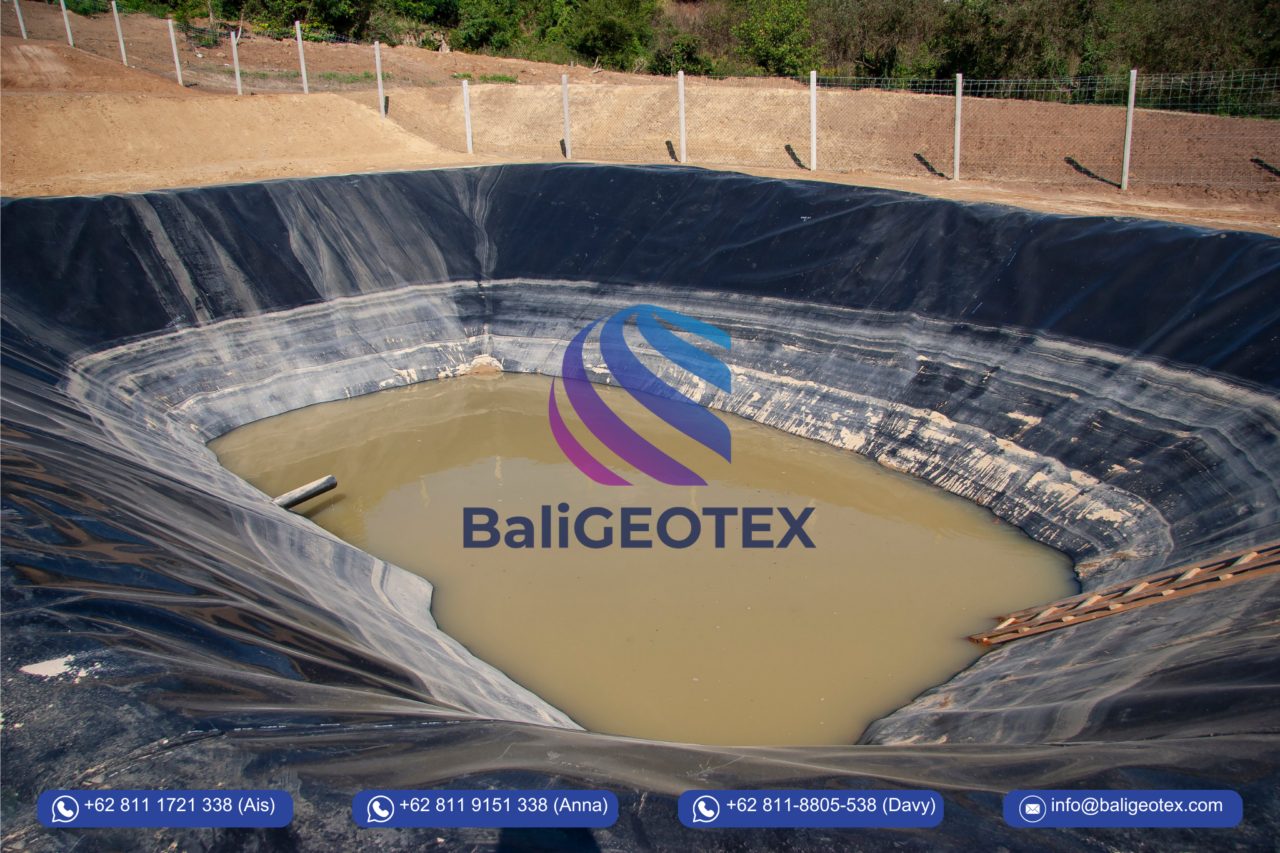 Manfaat Pemasangan Geomembrane Merk BaliGEOTEX Terbaik - Jual Geotube, Geocell, Welding Rod merk ...